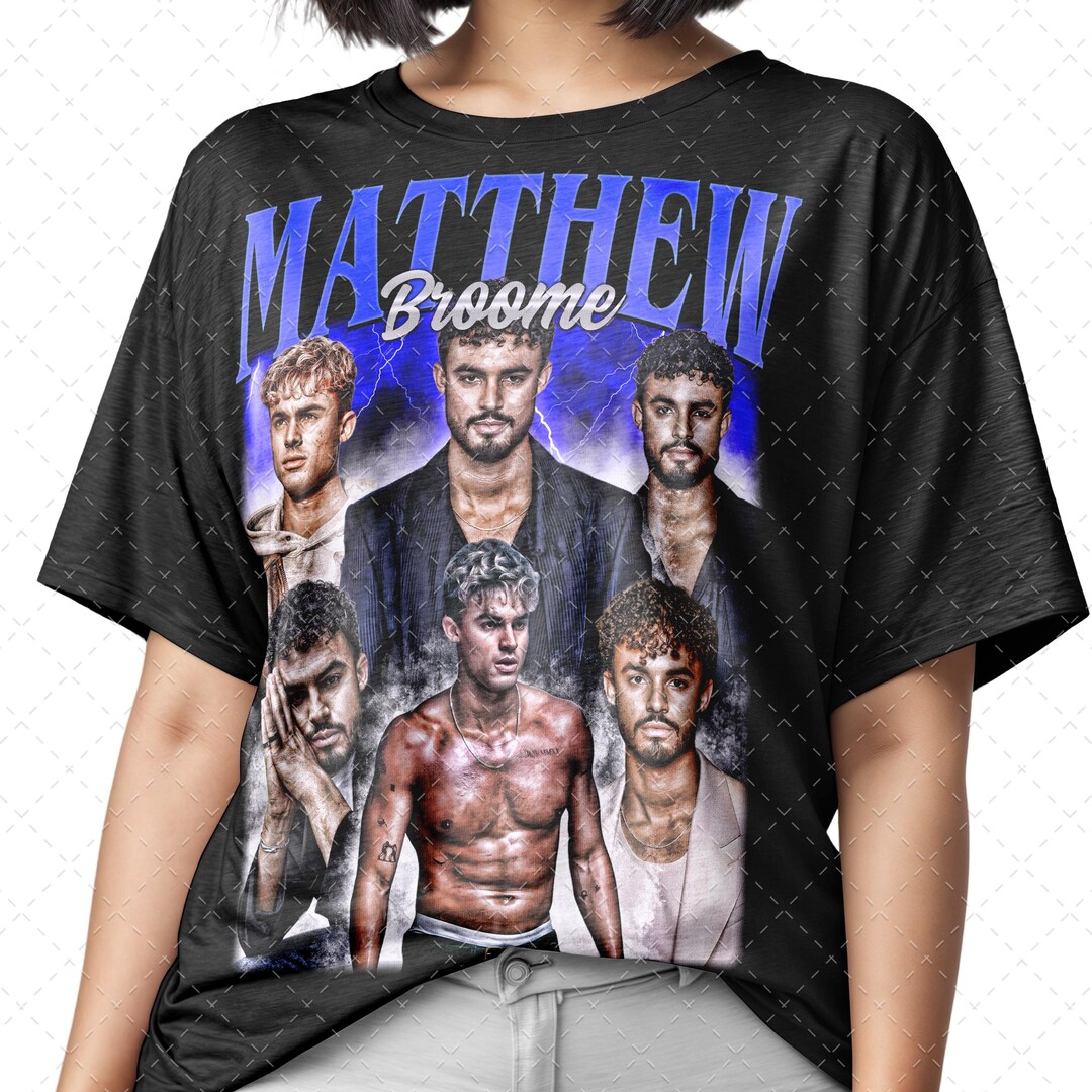 Matthew Broome Vintage T-shirt Graphic Tee Gift Fans - Etsy