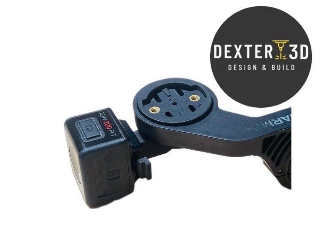 Integrated Mount to Mount a Bontrager Light on a Garmin or Wahoo Mount ...