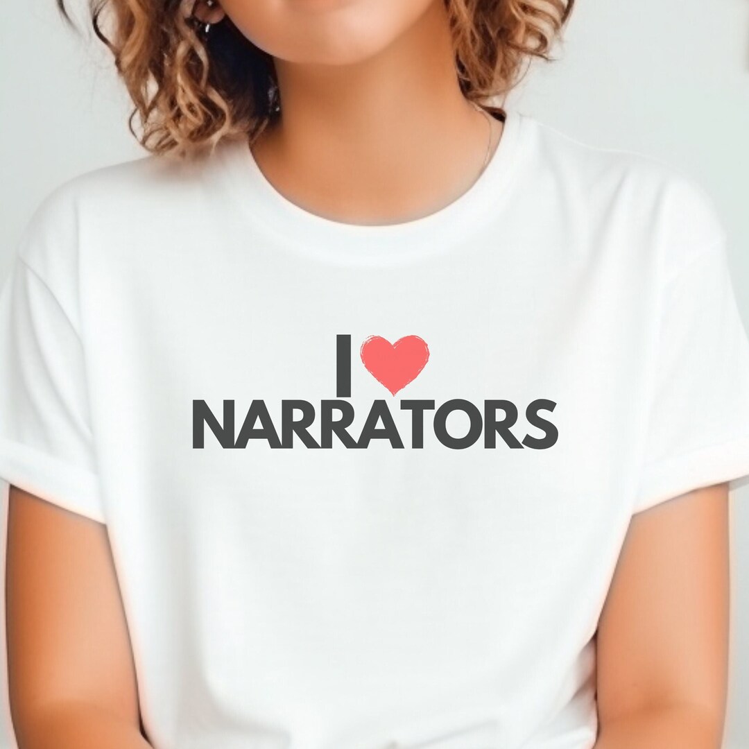 I Love Narrators Shirt, Audiobookish Shirt, Book Lovers Shirt, Bookworm ...