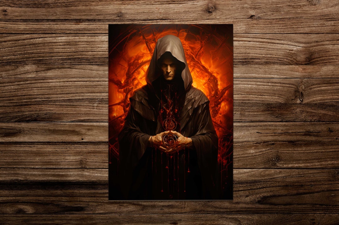 Pure Evil Sci Fi Wallpaper Poster AI Complex Generated - Etsy