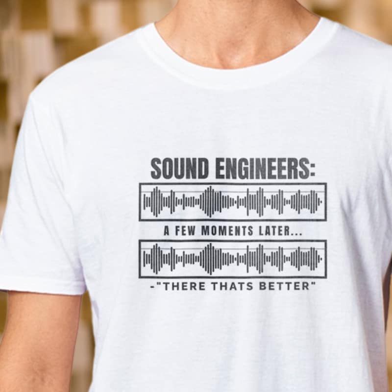 Audio Engineer Shirt - Etsy