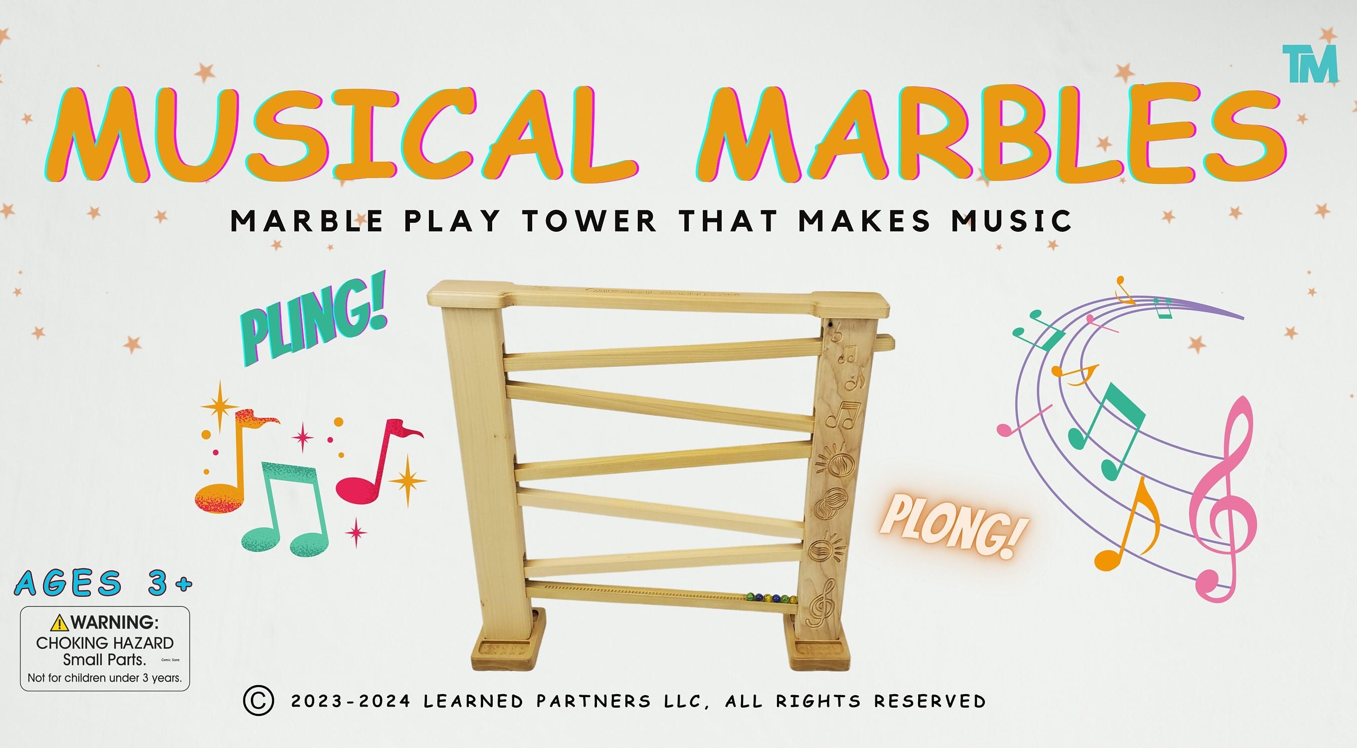 Musical Marbles - Marble Run - Marble Tower - Kids 3+ - Etsy