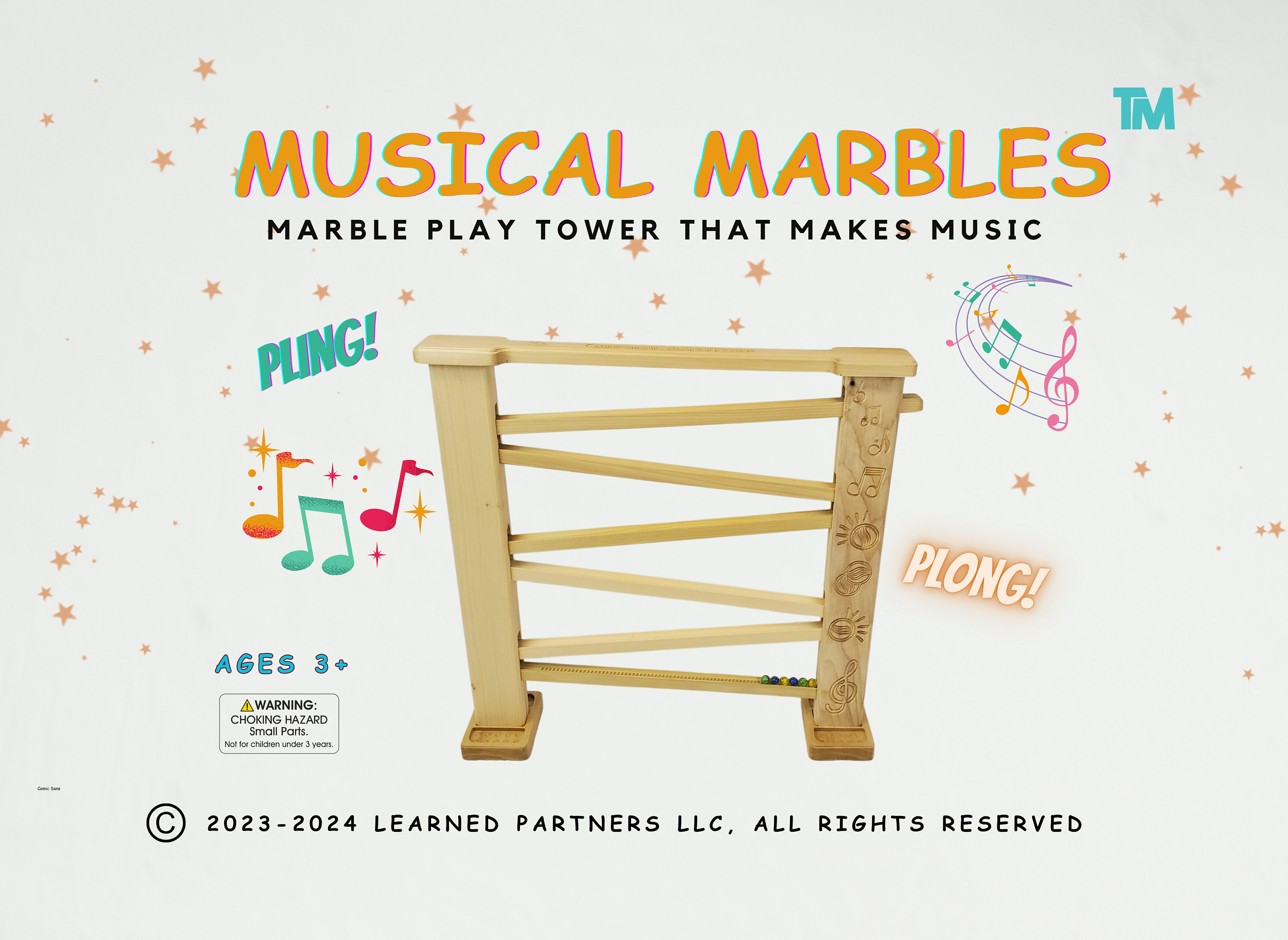 Musical Marbles - Marble Run - Marble Tower - Kids 3+ - Etsy