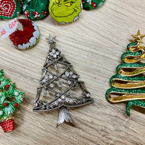 Christmas Tree Pins - Etsy