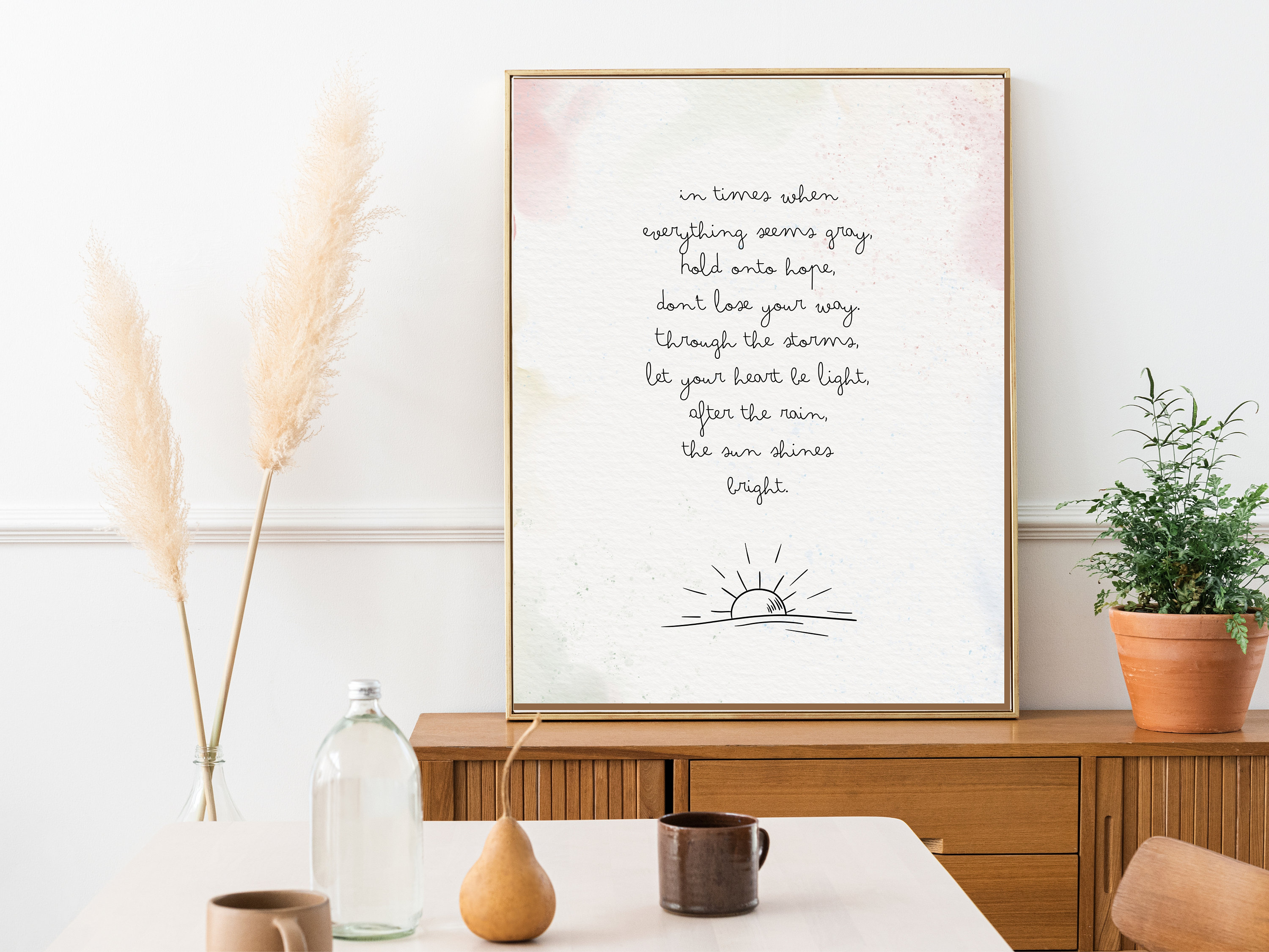 Custom Poem Art Printable Poetry Print Personalized Poem Poster ...