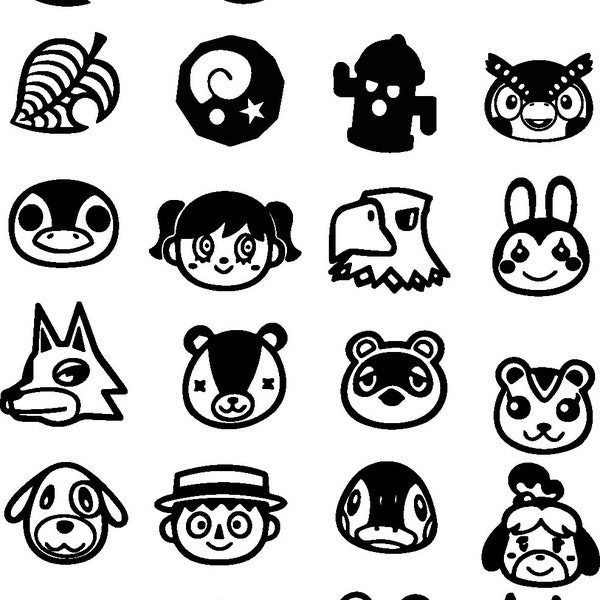 Crossing Animals Svg - Etsy