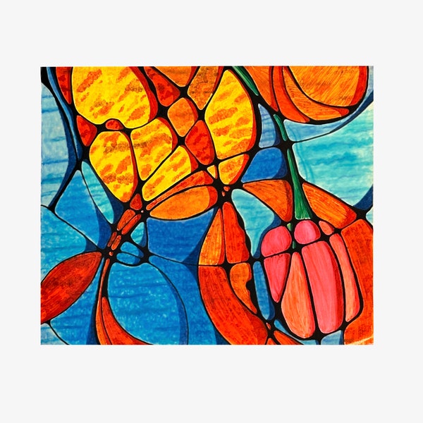 Neurographic Art Print - Etsy