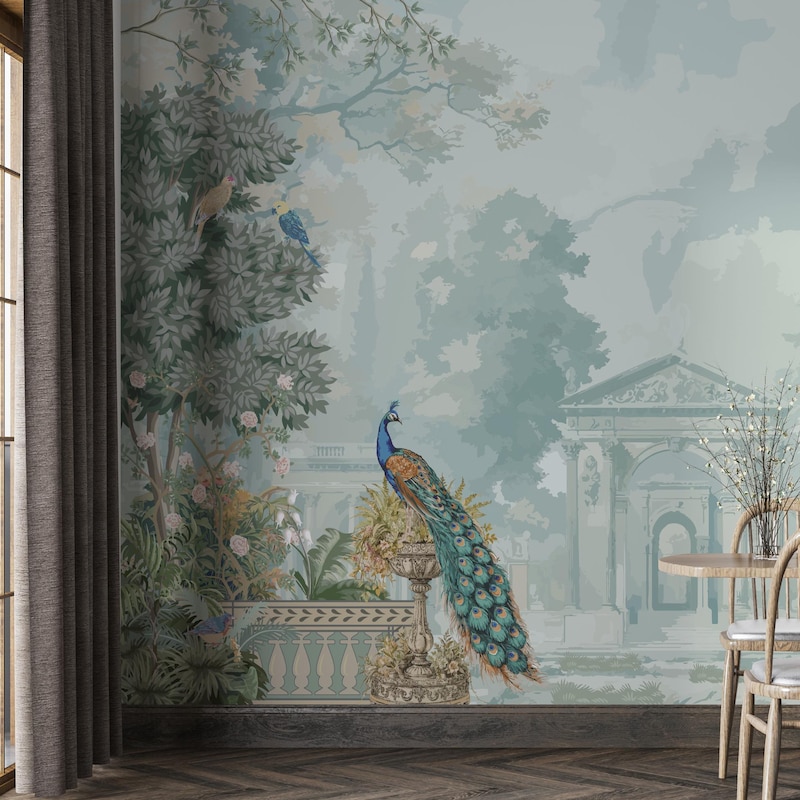 Indian Wallpaper Pastel - Etsy UK