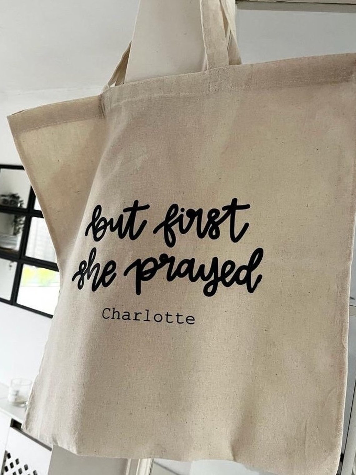 Christian Bible Verse Tote Bag Bible Bag Christian Gift for Her but ...