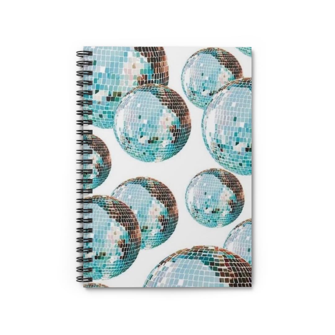 Disco Ball Notebook Preppy Notebook Preppy School Supplies - Etsy
