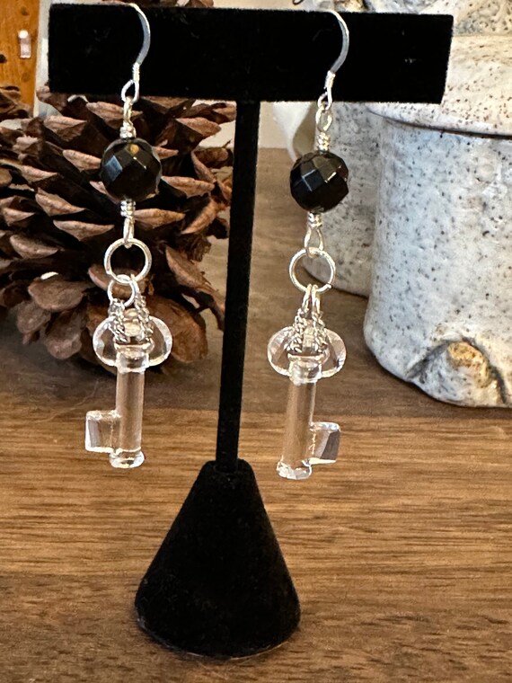 Swarovski key earrings store