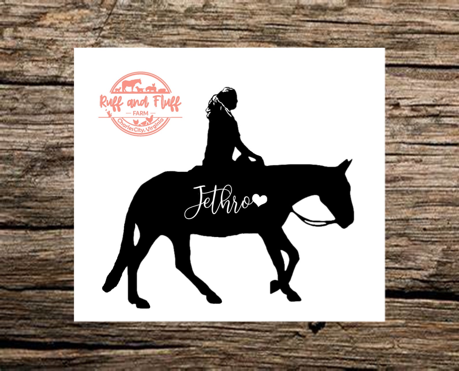 Mule Decal | Western Mule | Show Mule | Car Decal | Truck Decal ...