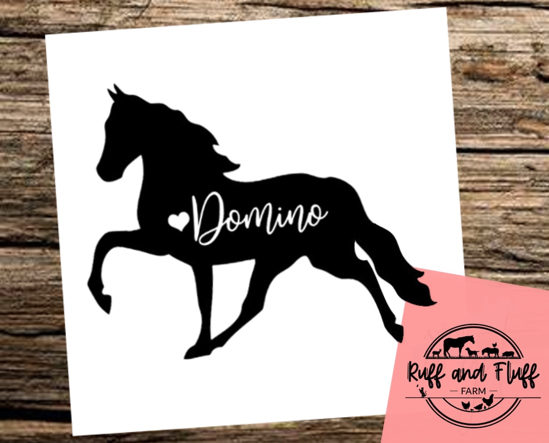 Tennessee Walking Horse Decal Gaited Horse Decal Tennessee Walker Decal ...