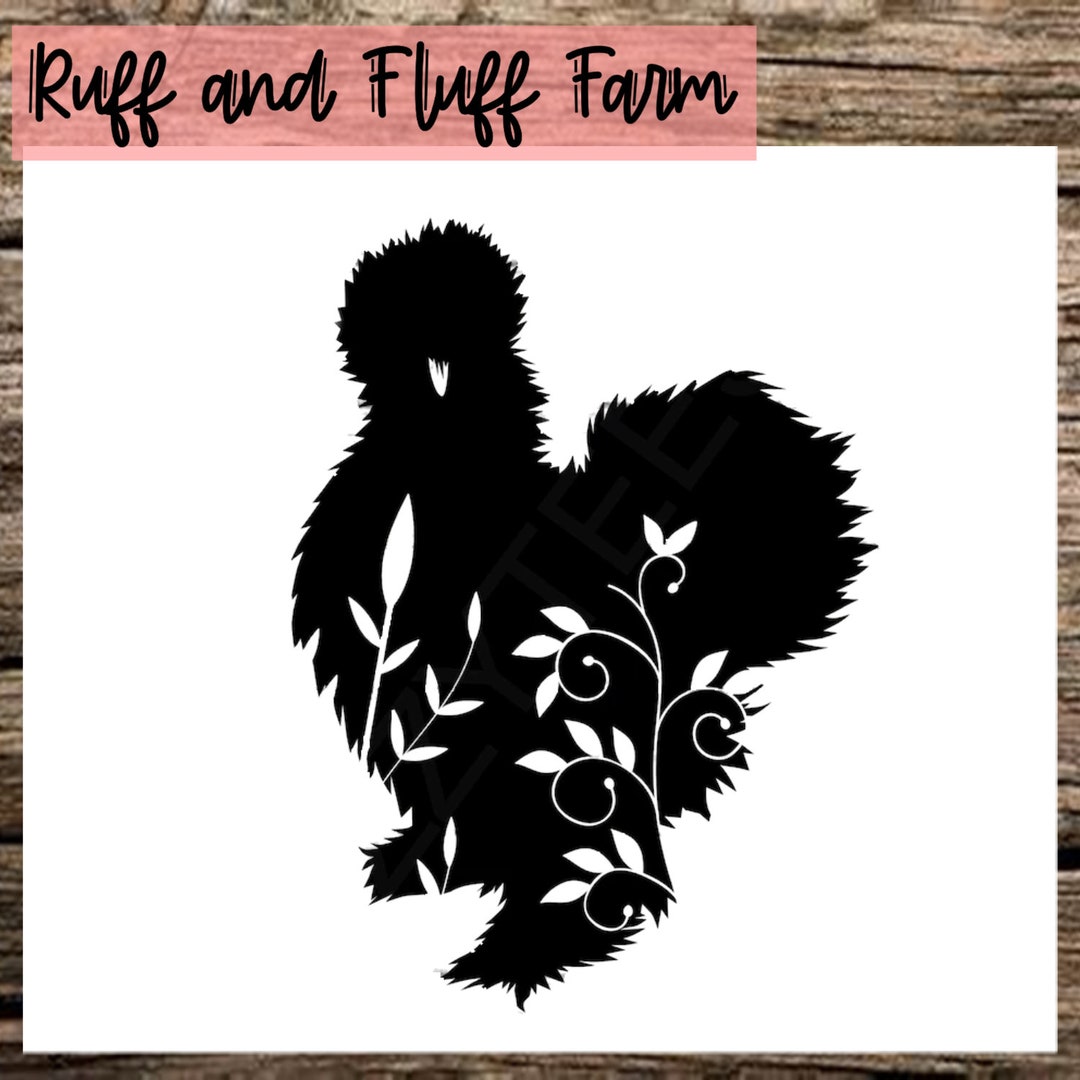 Silkie Chicken Decal Floral Silkie Hen Decal Rooster Decal Car Decal - Etsy
