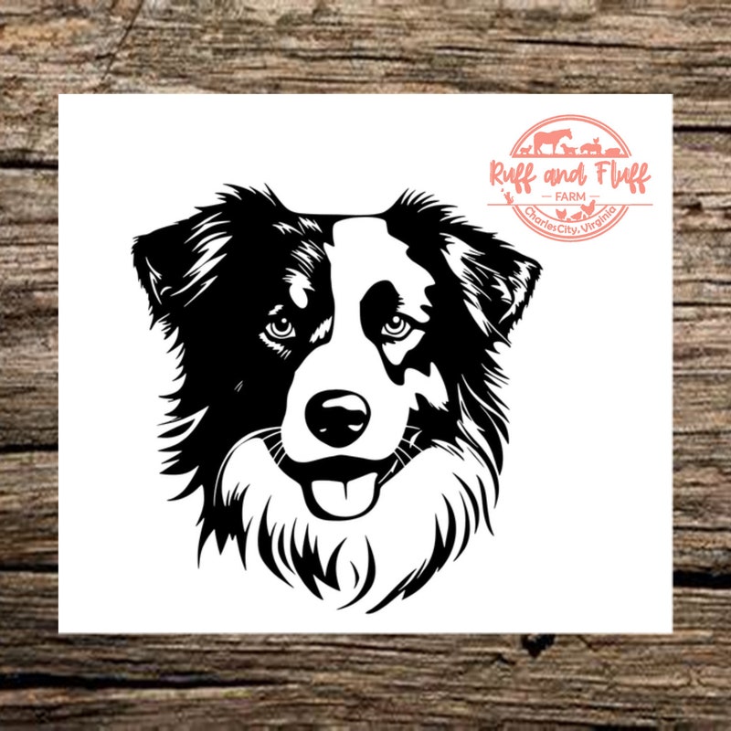 Australian Shepherd Decal - Etsy