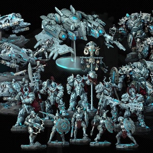 Archvillain Sci-fi | June 2023 | Hellas Eternal Warcry | Supported - Etsy