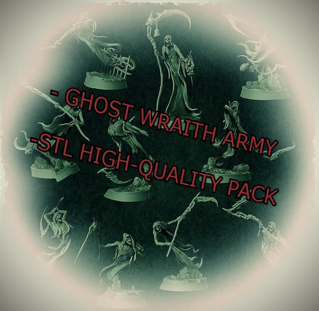 WRAITH ARMY | Bits | FULLPACK | Army | Modular - Etsy