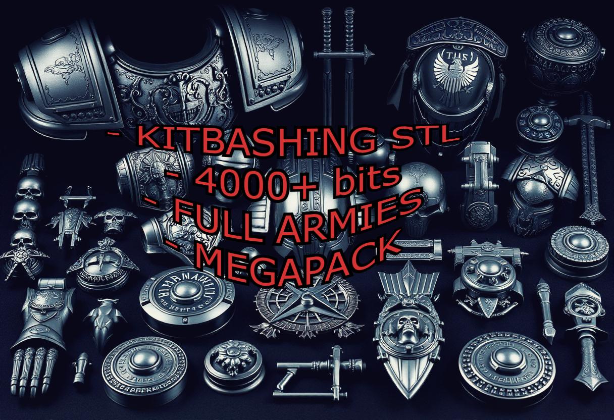 KITBASHING Stl Sci-fi 4000+bits Updated Monthly - Etsy