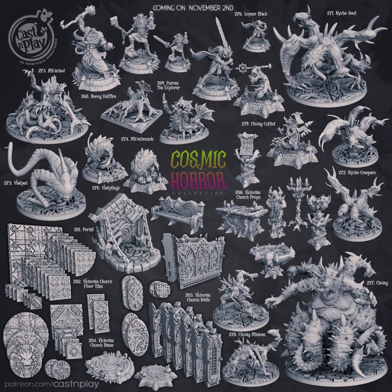 Miniature Horror - Etsy