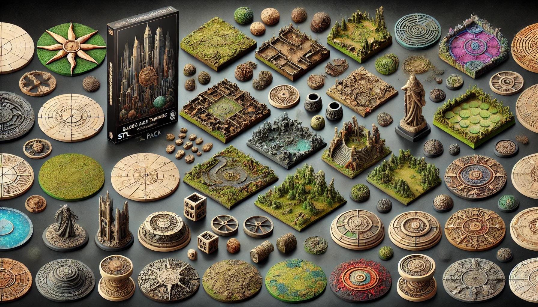 BASES - TOPPERS - MEGAPACK, Hundreds of Bases and Toppers - Supported ...
