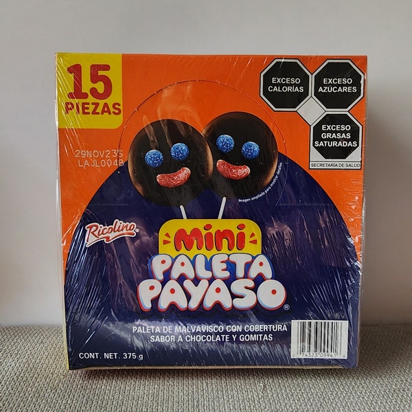 Paleta Payaso Template - Etsy