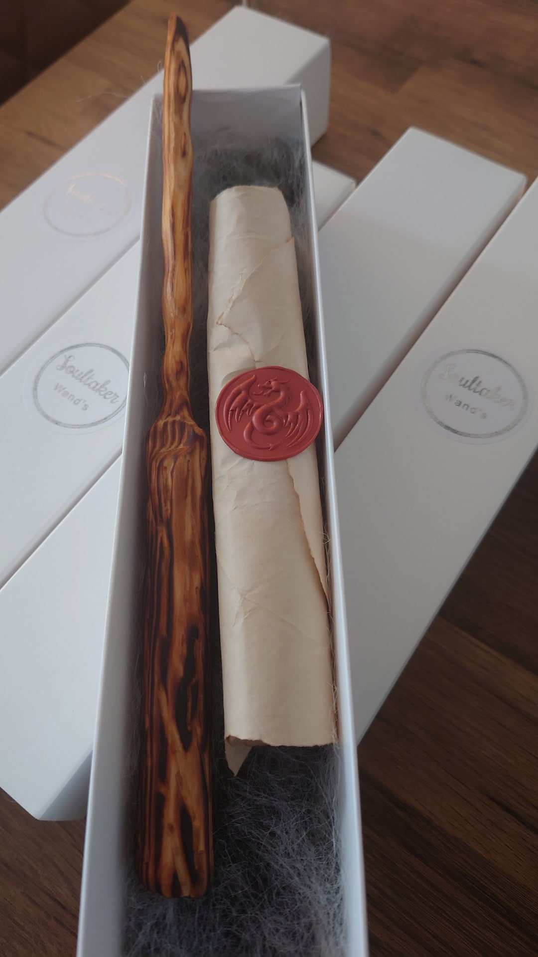 The Natural, Handmade Wooden Wand - Etsy