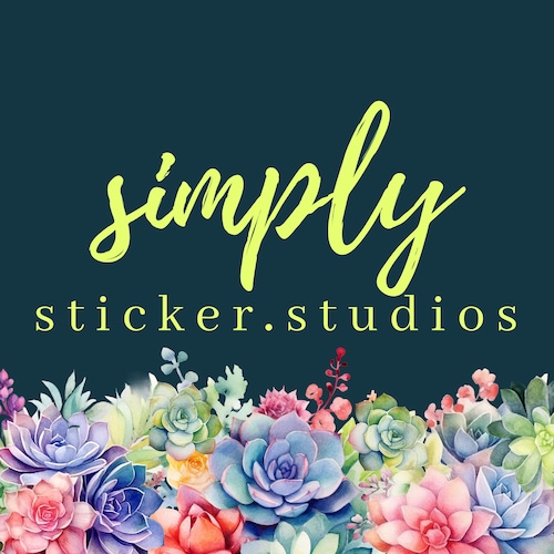 SimplyStickerStudios - Etsy