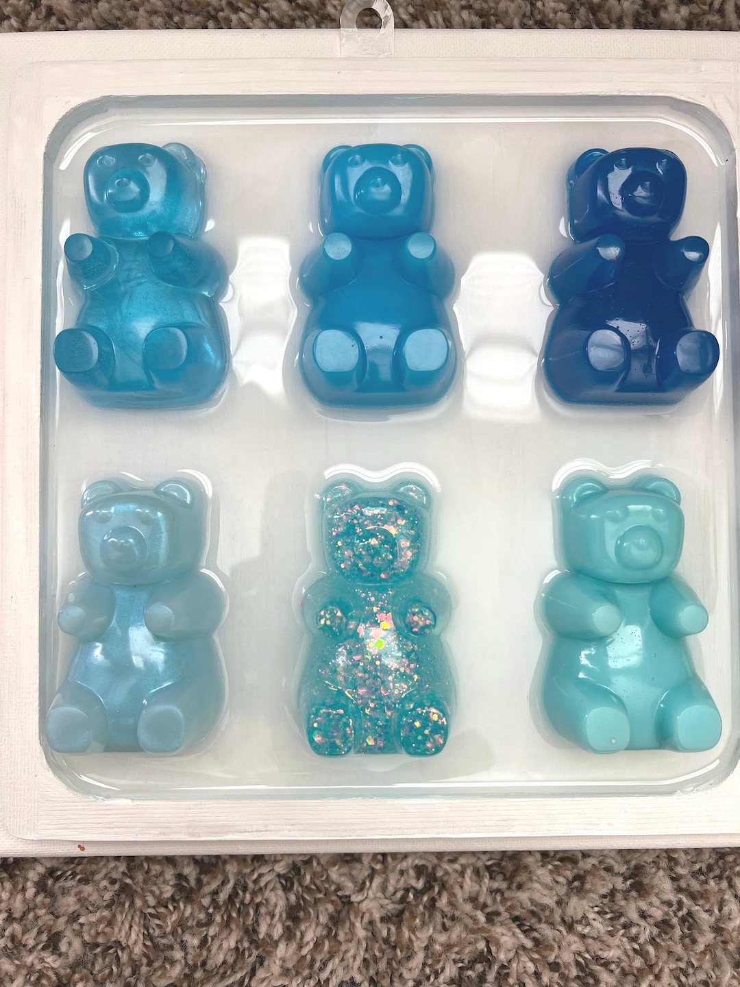 Gummy Bear Painting, Resin Art, 3D Candy Decor, Pop Wall Art - Etsy