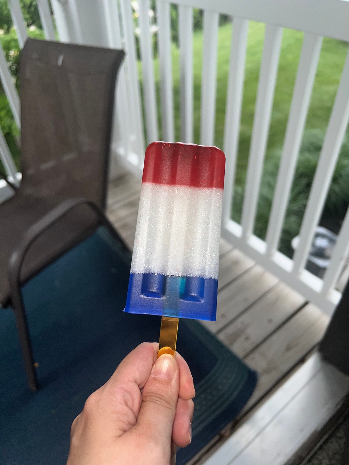 Popsicle Resin Art, Popsicle Candy, Fake Candy, Magnet Popsicle, 3D Pop ...