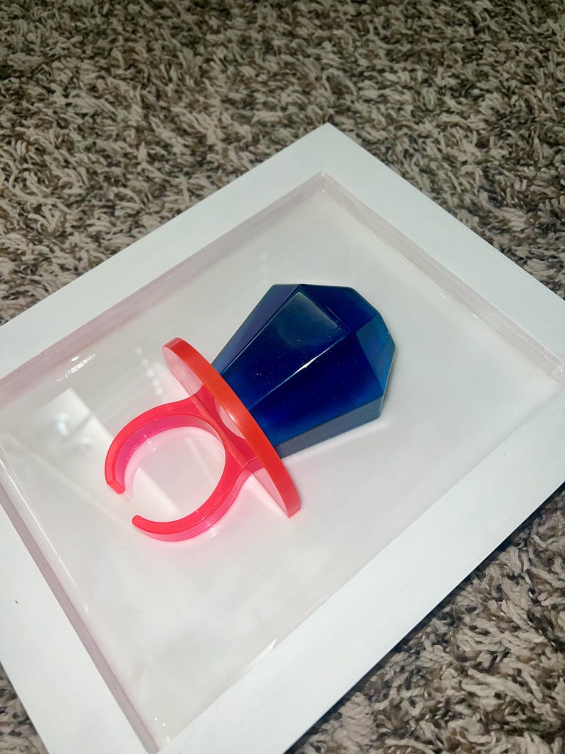 Ring Pop Wall Art, 3D Ring Pop, Decor, Resin Art, Pop Art, Ring Pop Art ...