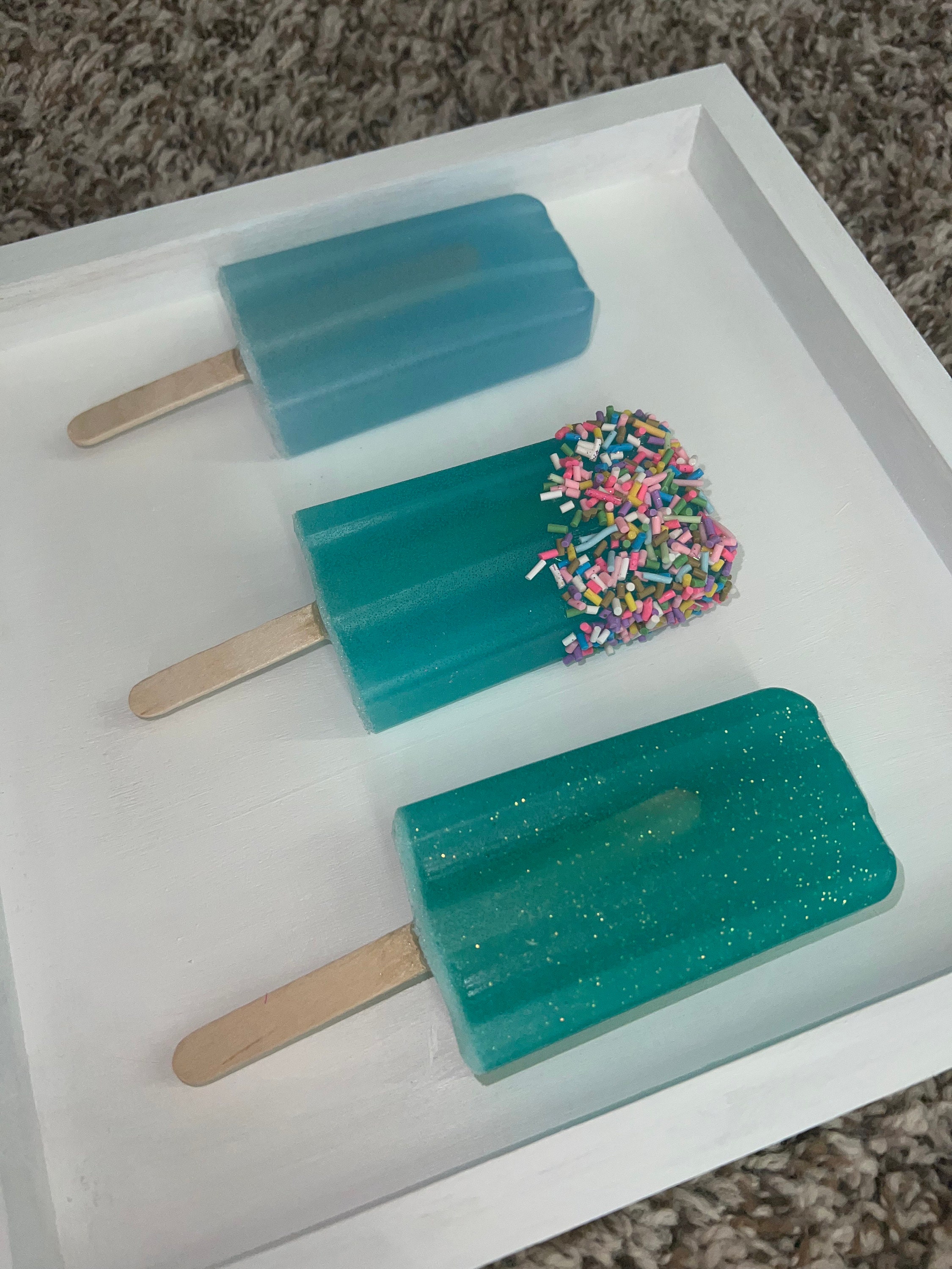 Popsicle Wall Art, Nursery Decor, Pop Art, Resin Popsicle, Pop Art ...