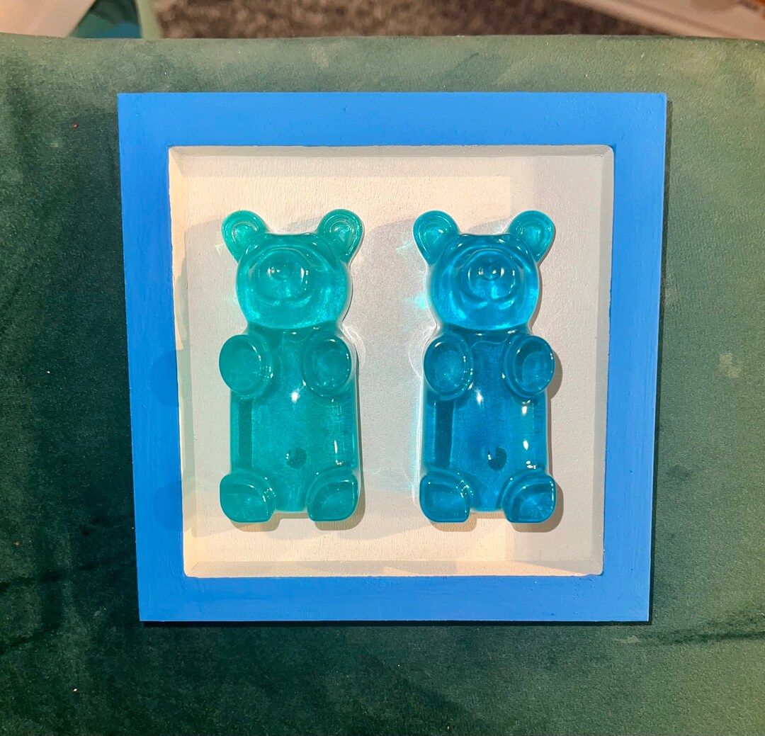 Gummy Bear Wall Art, Nursery Decor, Pop Art, Resin Gummies, Pop Art ...