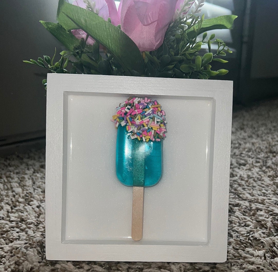 Popsicle Wall Art, Nursery Decor, Pop Art, Resin Popsicle, Pop Art ...