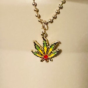 Tumbler Charm Marijuana Leaf - Etsy