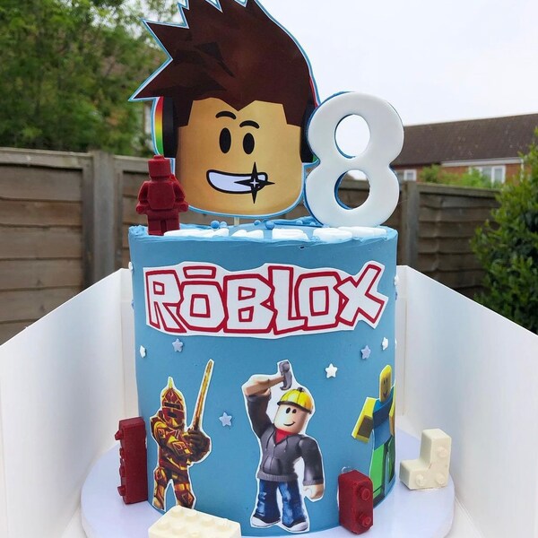 Roblox Cake Topper - Etsy UK