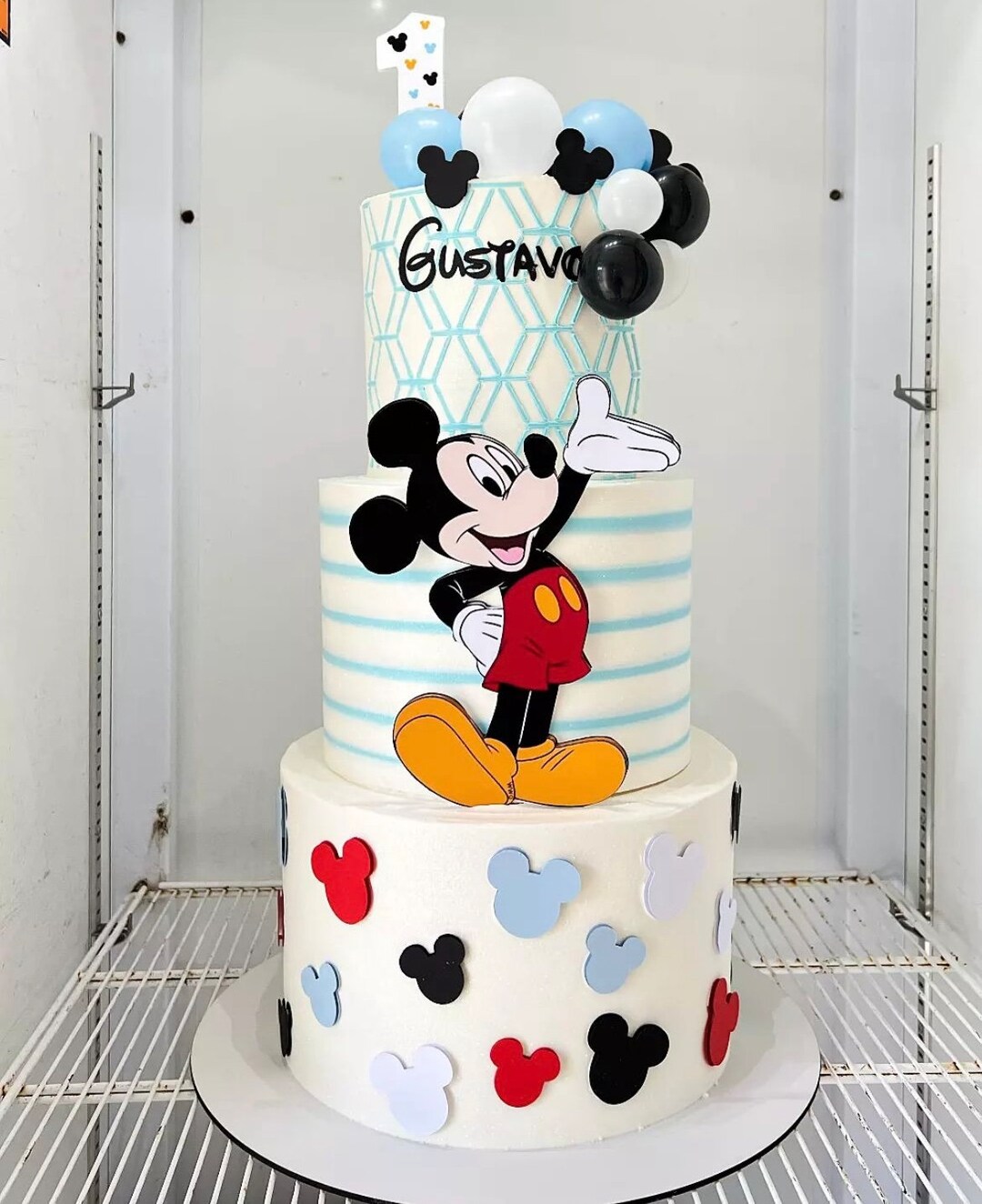 Mickey Mouse Cake Topper Set - Etsy