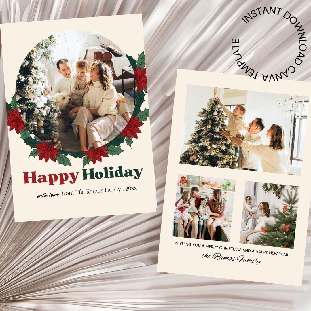 Groovy Boho Editable Canva Template Retro Photo Canva - Etsy