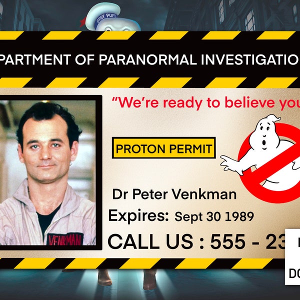 Peter Venkman - Etsy