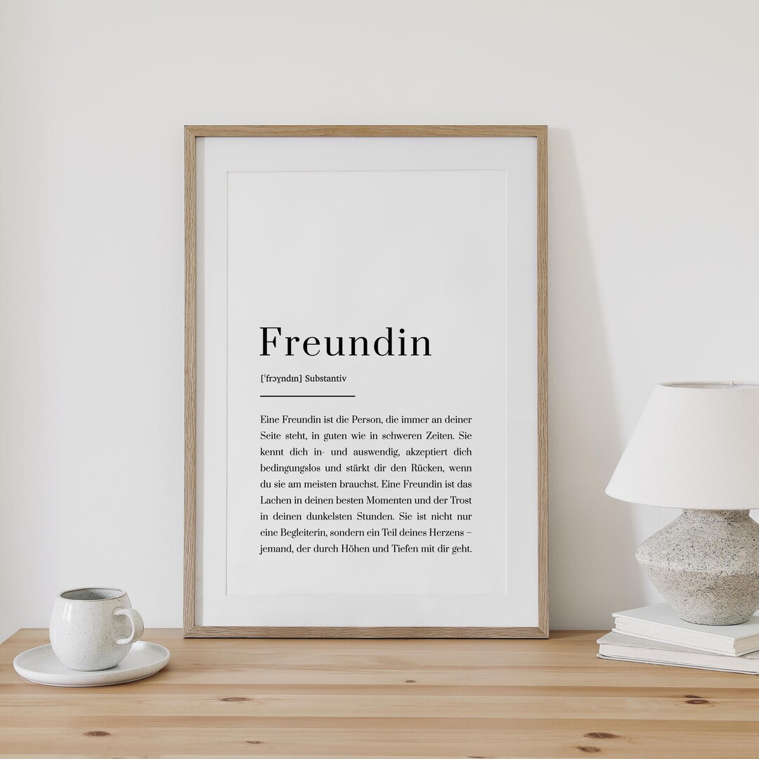Digital Girlfriend Definition Poster | Instant Download | DIY Printable ...