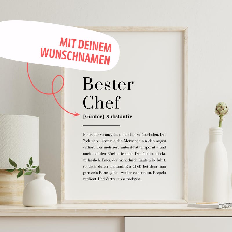 Chef abschied geschenk - Etsy.de
