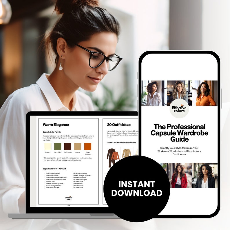 Professional Capsule Wardrobe Guide, Office Attire, Style Guide ...