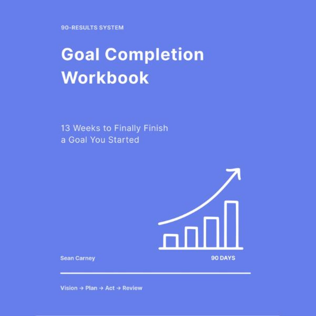 Goal Completion Workbook - Etsy