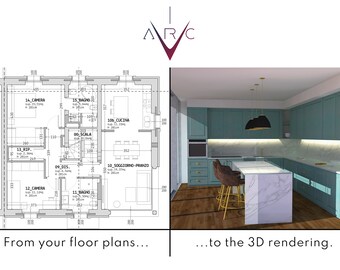 Realistic 360 Degree View of Room Interior Design Home Planning Custom ...