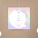 Pastel Rainbow Birthday Gift Tag Bundle Colorful Party Favor Set Baby ...