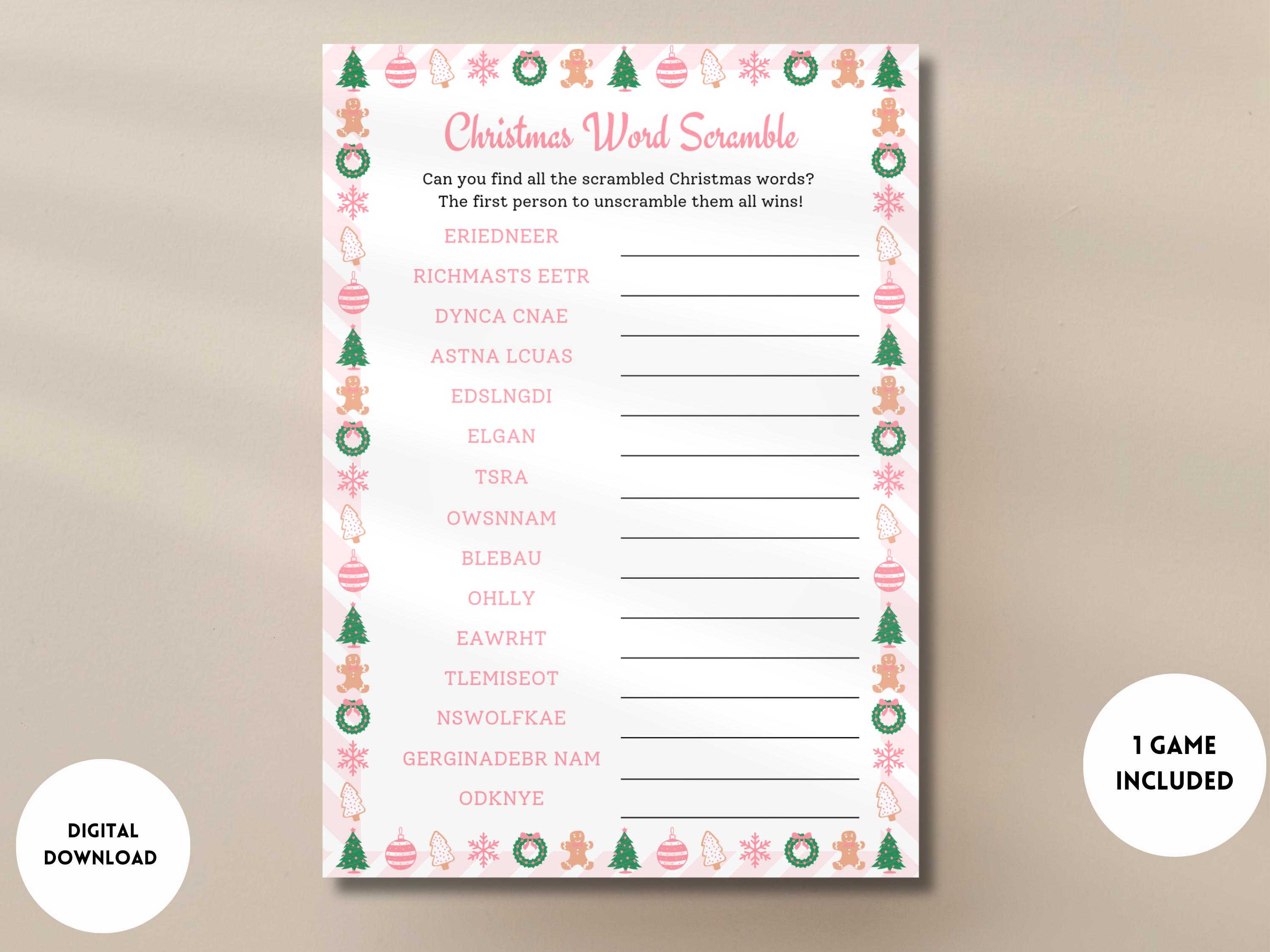 Christmas Roll A Snowman Game + Drawing Page | Xmas Party Activities ...