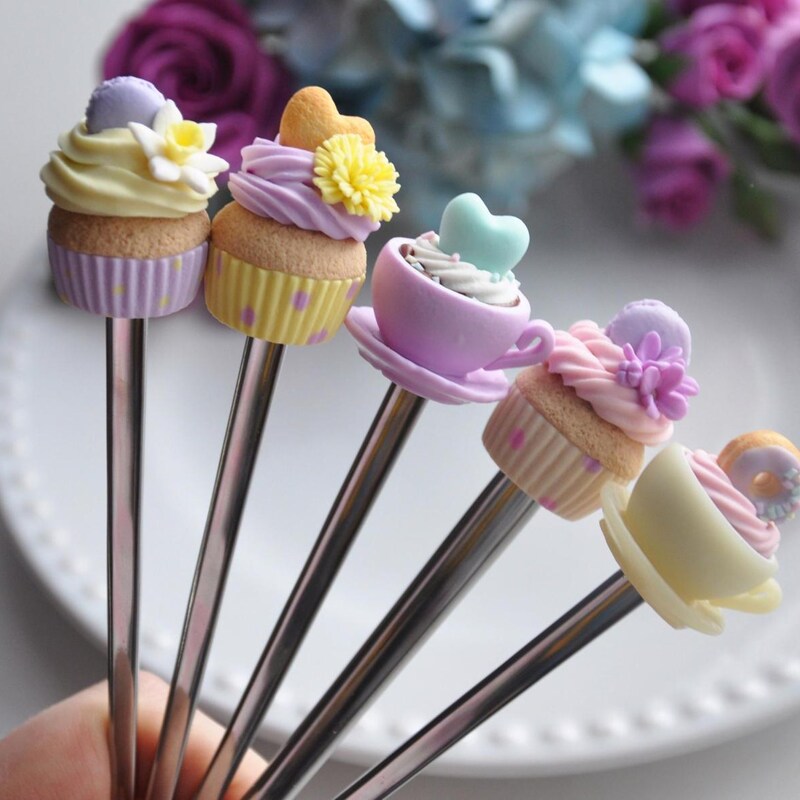 Cupcake Spoons - Etsy