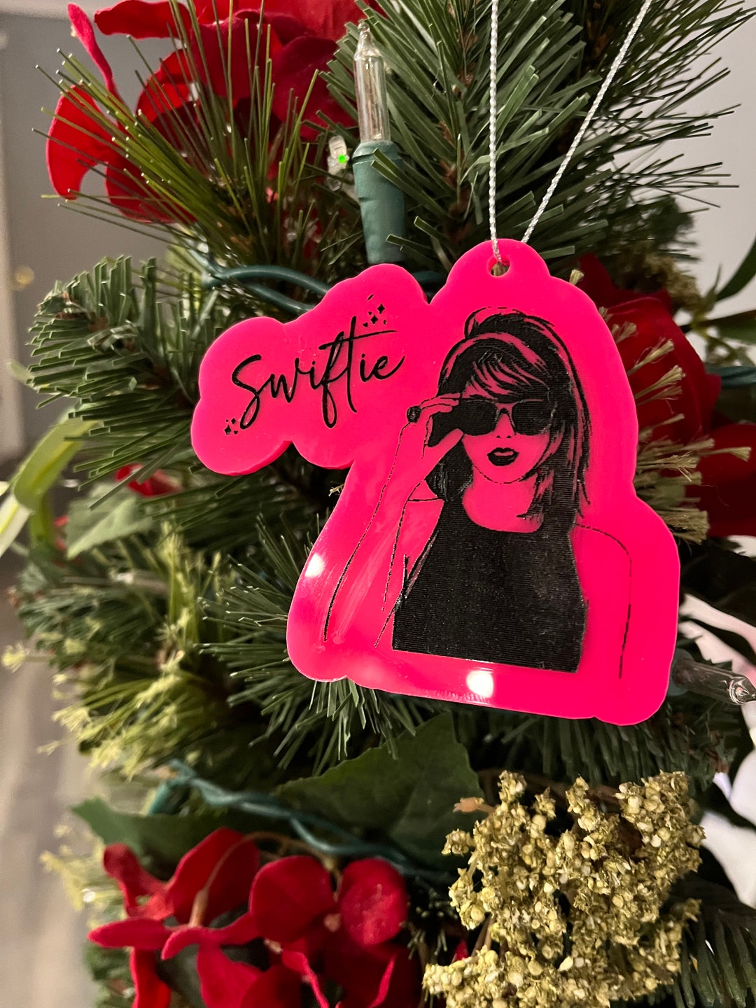 Swiftie Inspired Christmas Ornament - Etsy