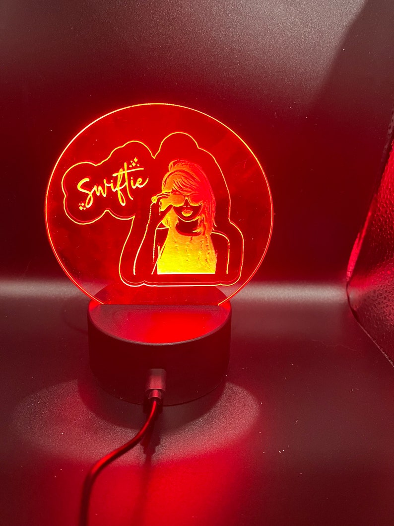 Taylor Swift swiftie Inspired LED Color Changing Sign - Etsy