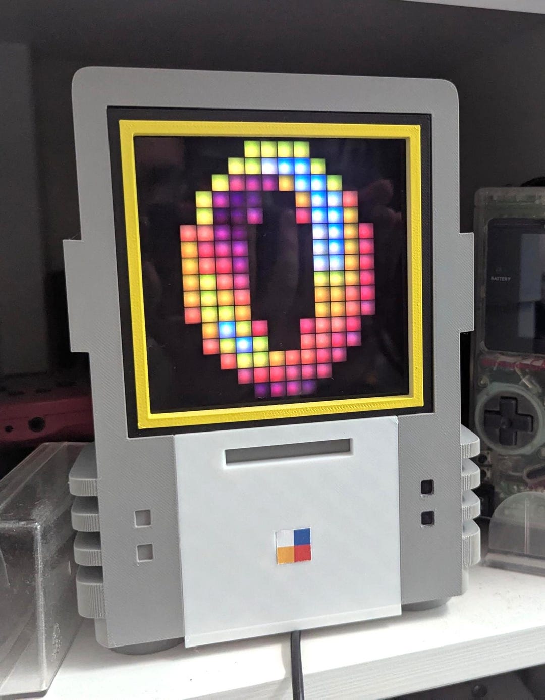 Sonic the Hedgehog 3 Item Box Animated Pixel Display / Speaker - Prop ...