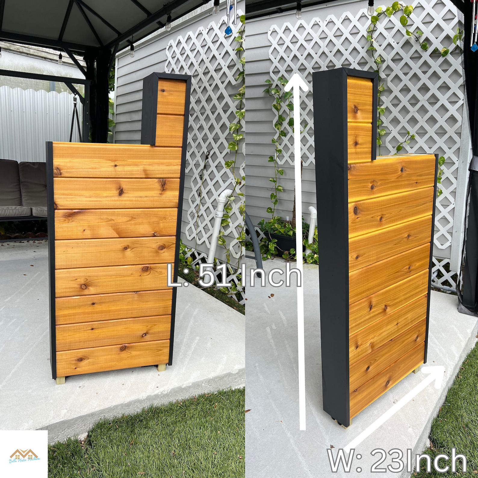 Custom Cedar Mailbox, Wonderful Handcrafted Cedar Mailbox Post, Rustic ...